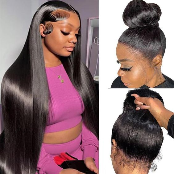 US ONLY | Wigfever 360 Silky Straight Invisi Draw-Strings Wear Go ...